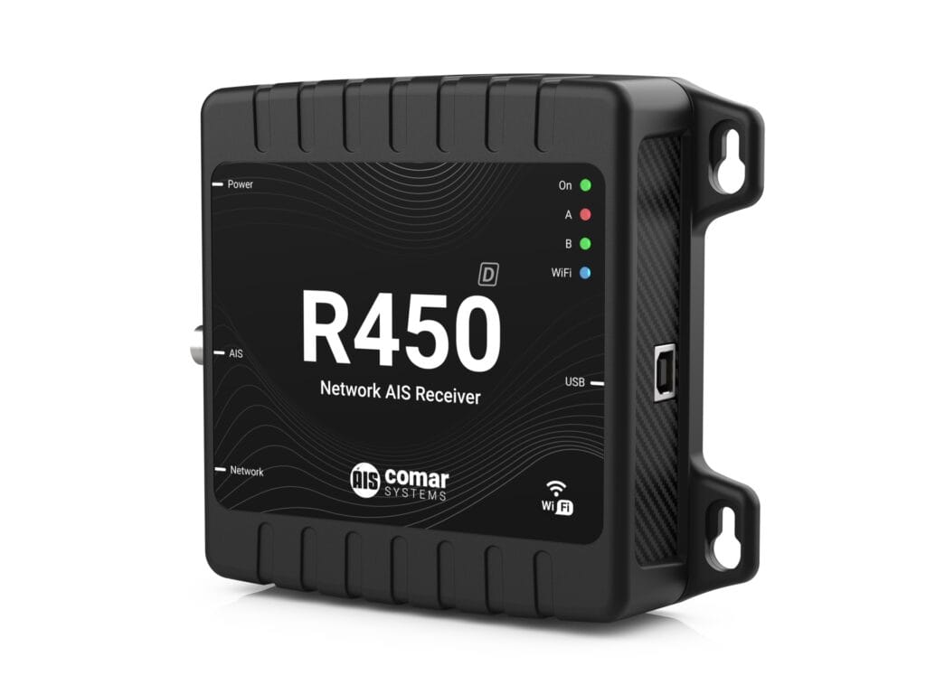R450-D Network AIS Receiver with Ethernet & WiFi - Comar Systems